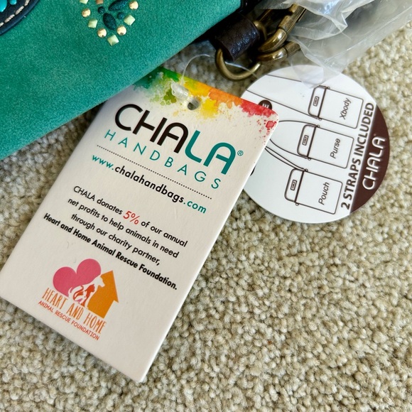 Chala | Bags | Chala Nwt Crossbody Bag Sea Turtle Designzipper Top 2 ...